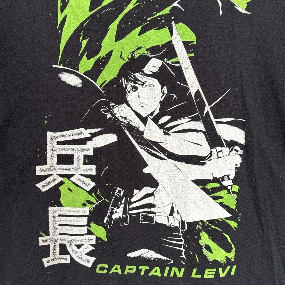 Ripple Junction | Shirts | Attack On Titan Shirt Mens Medium Captain ...
